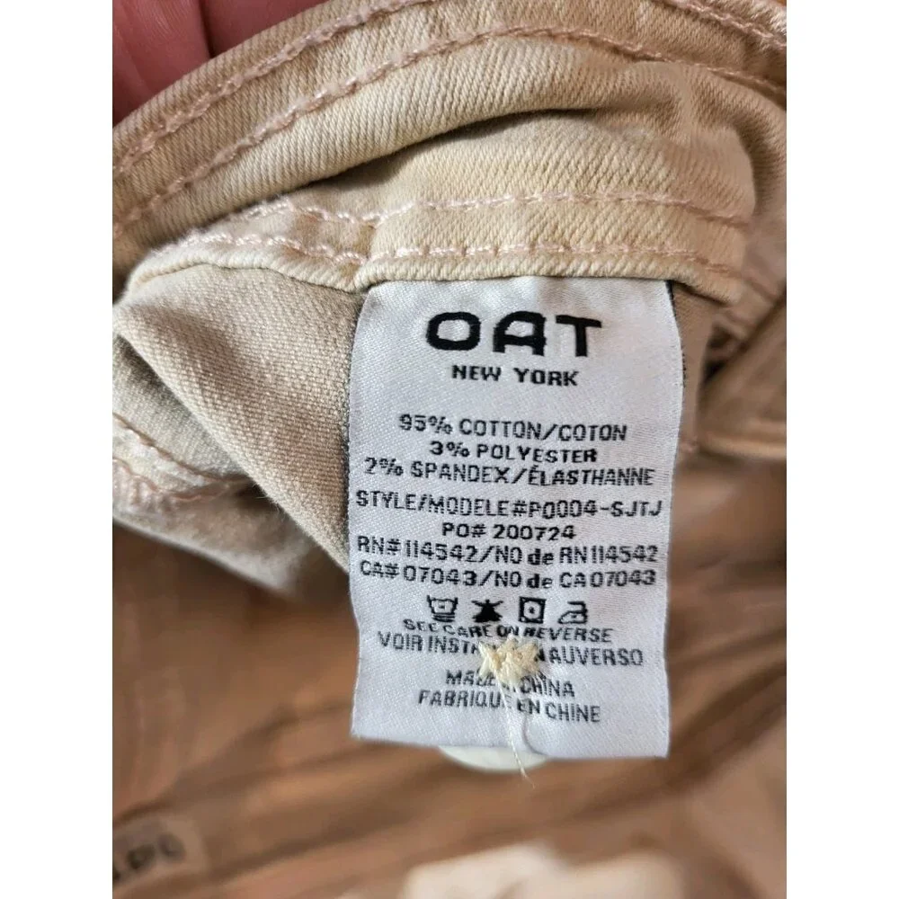 Oat New York | Jeans | Oat New York Jeans Womens 2 26 Pink Hi Rise ...
